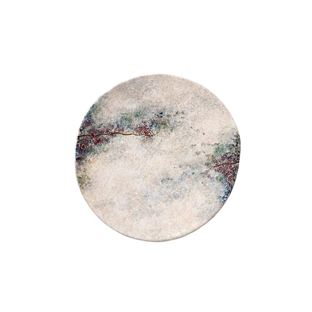 Small Pebble Plate - Quartz - Highland Stoneware