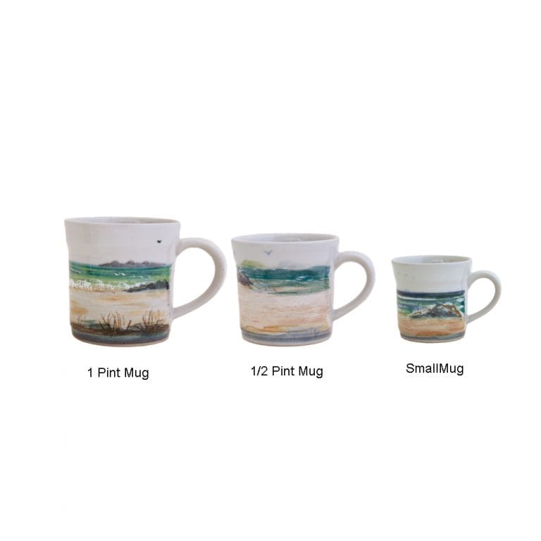 1/2 Pint Mug - Seascape - Highland Stoneware