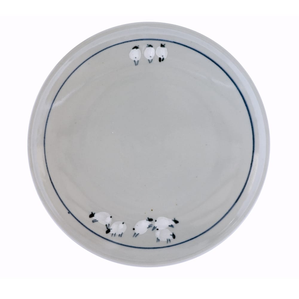 10"Dinner Plate- Sheep - Highland Stoneware