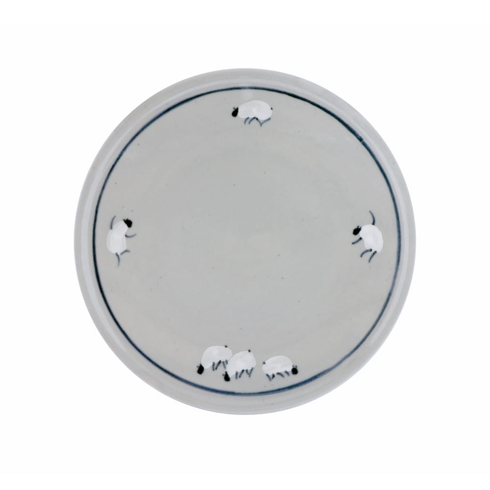 8" Breakfast Plate - Sheep - Highland Stoneware