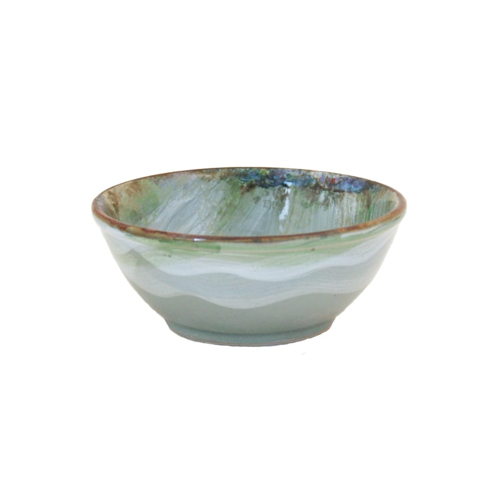 Soup Bowl - Celadon Rock Pool - Highland Stoneware