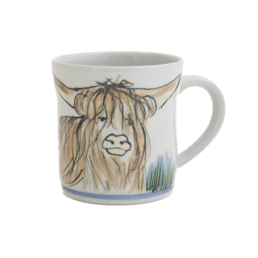 1 Pint Mug - Highland Cow - Highland Stoneware