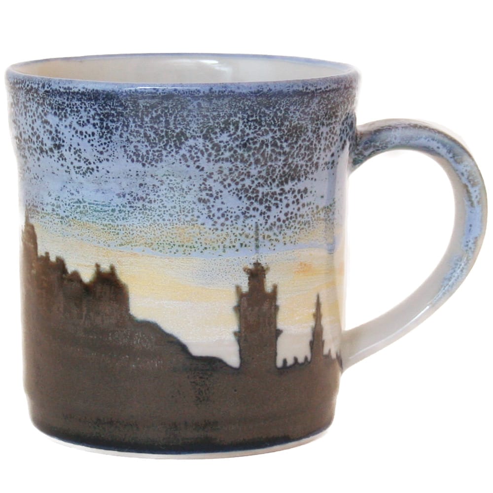1 Pint Mug - Edinburgh Skyline - Highland Stoneware