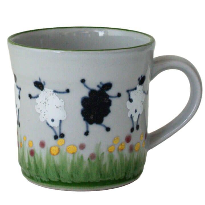 1/2 pint mug - Kids Sheep - Highland Stoneware